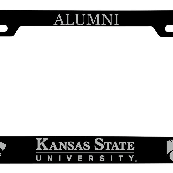 Kansas State License Plate Frame - Etsy