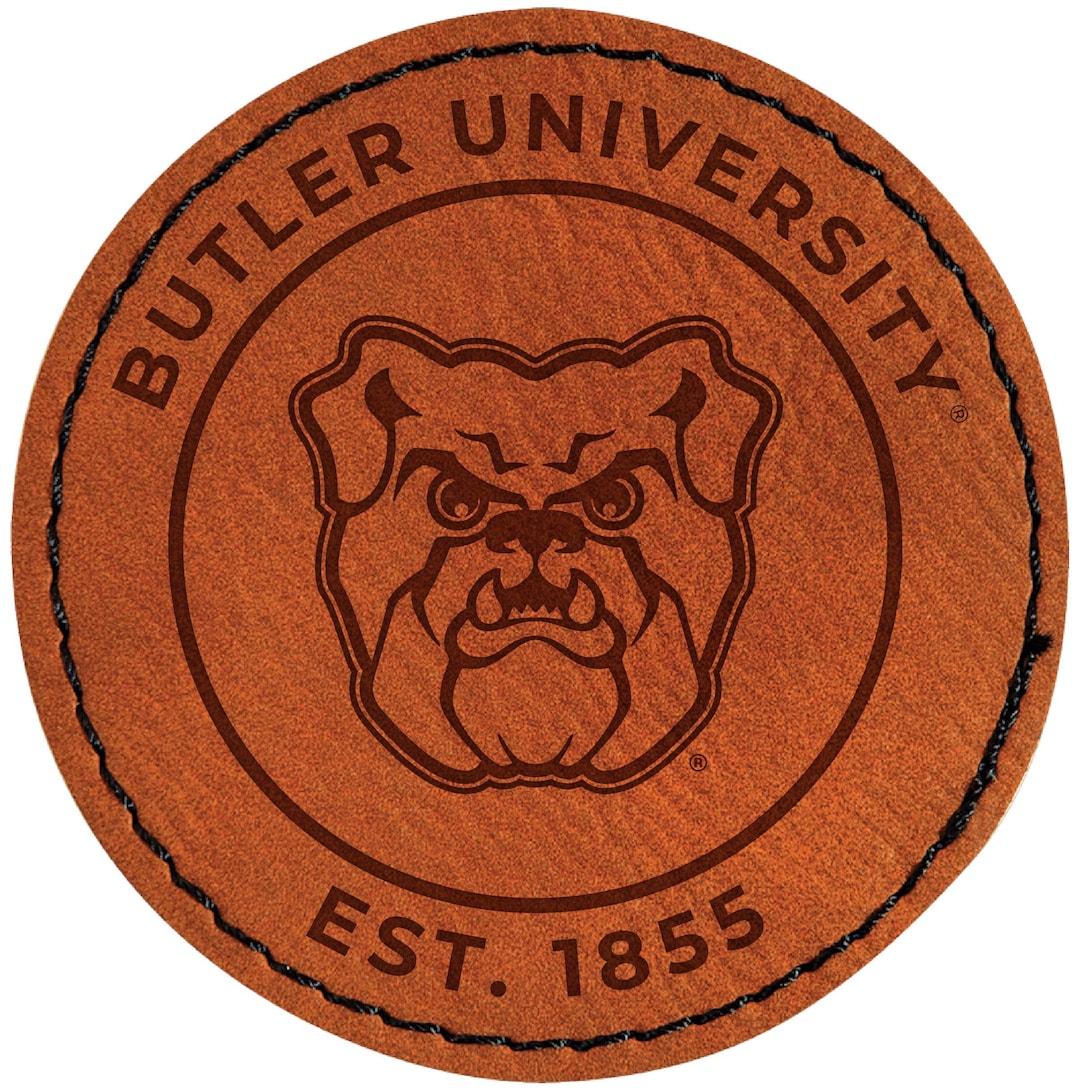 Butler Bulldogs Offic. Licensed Leatherette Patch - Iron-on College ...