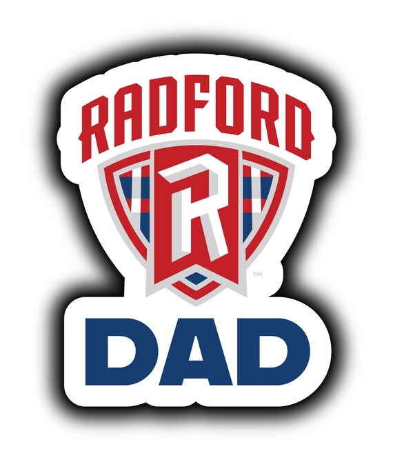 Radford University Highlanders 4-Inch Proud Dad Die Cut Decal | Etsy