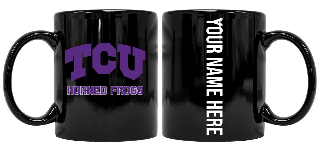 Texas Christian University 8 Oz Ceramic Mug With Customizable Name on ...