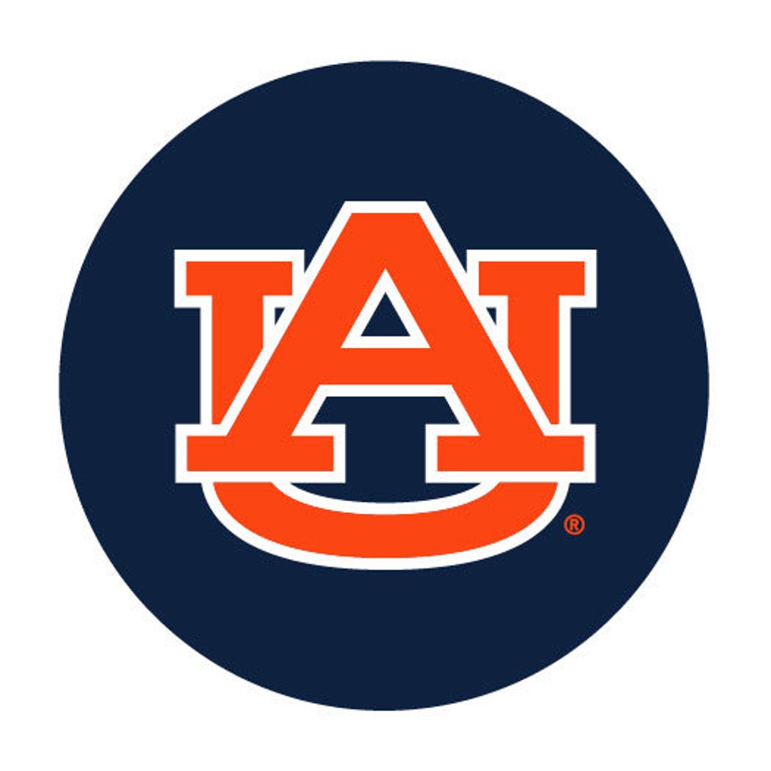 Auburn University NCAA Collegiate 3-inch Round Magnet - Etsy