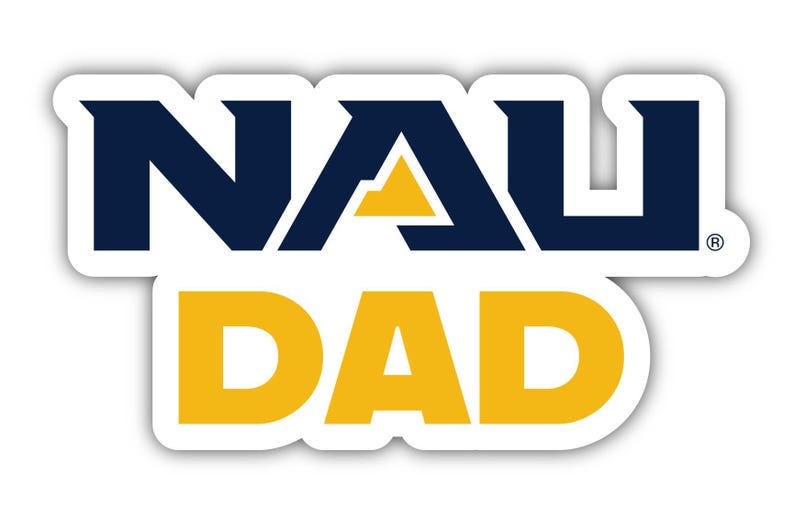 Northern Arizona University 4-inch Proud Family Die Cut Magnet/sticker ...