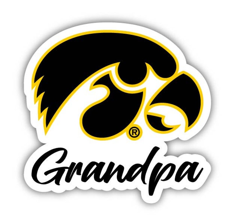 Iowa Hawkeyes 4-inch Proud Family Decorative Magnet/sticker - Etsy