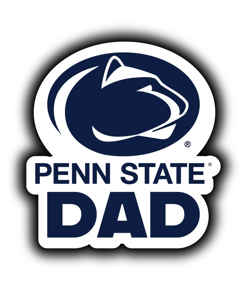 Penn State Nittany Lions 4-inch Proud Dad Die Cut Decal - Etsy