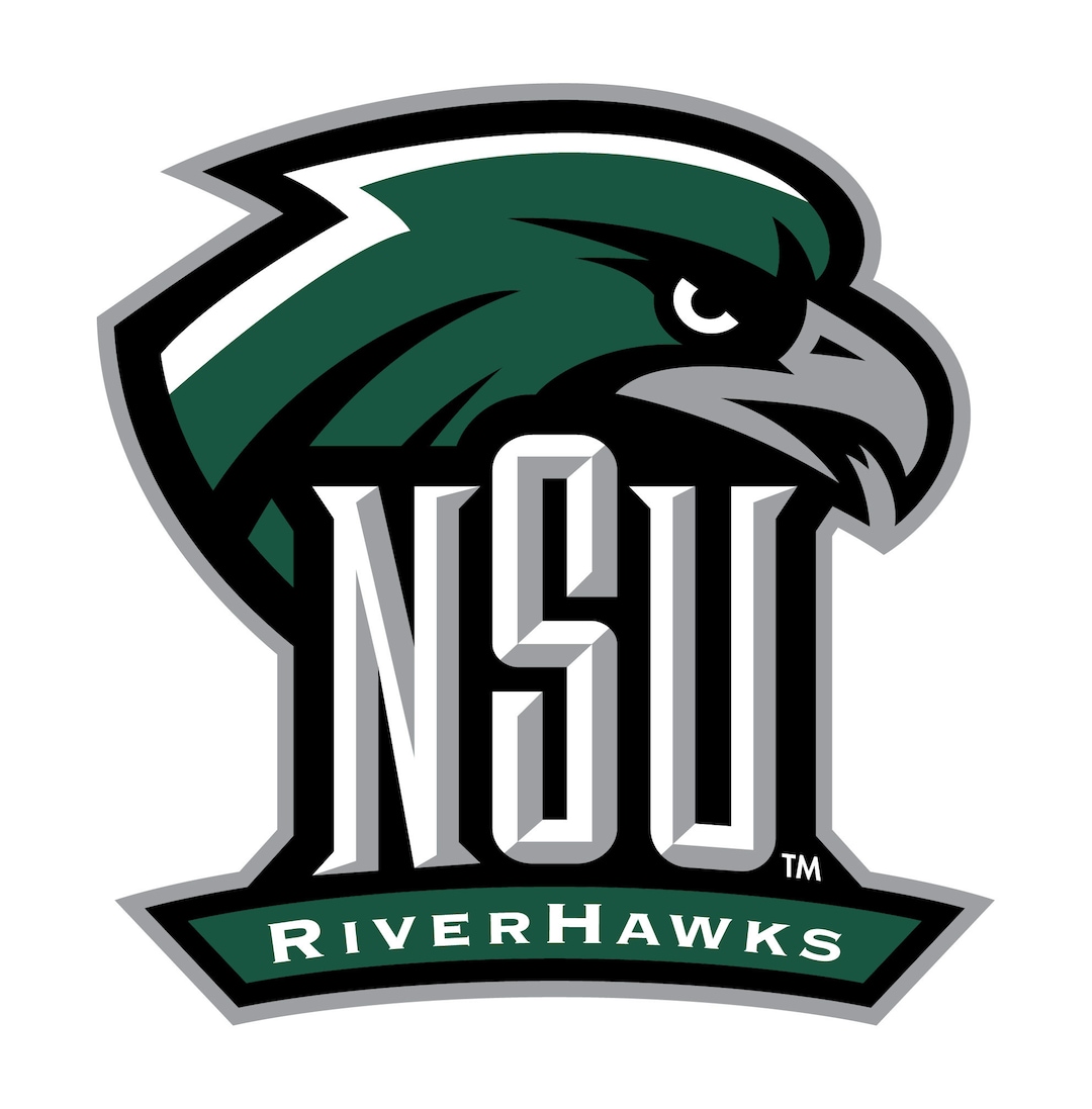 Northeastern State University NSU Riverhawks Vinyl Mascot Decal Sticker ...