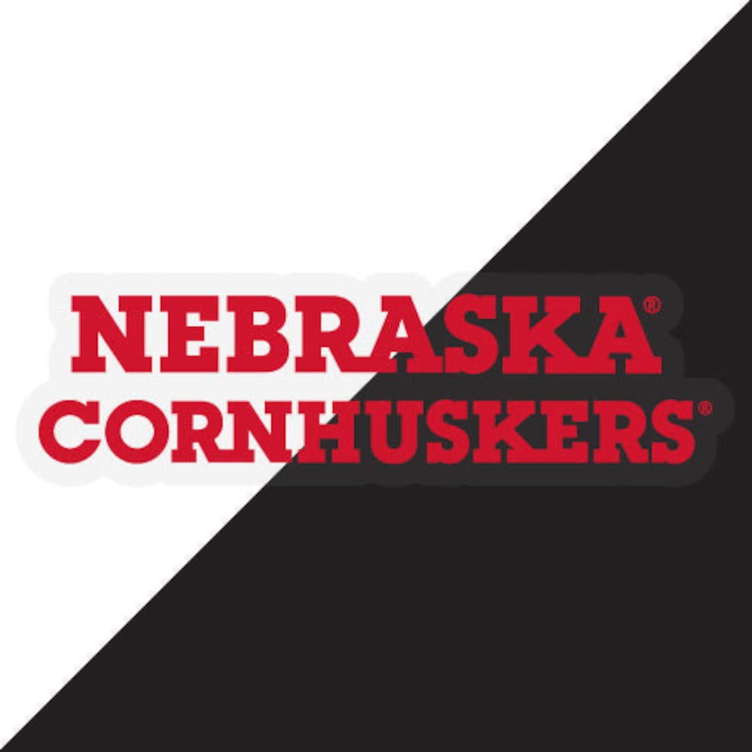 Nebraska Cornhuskers Officially Licensed Vinyl Sticker With Choice of ...