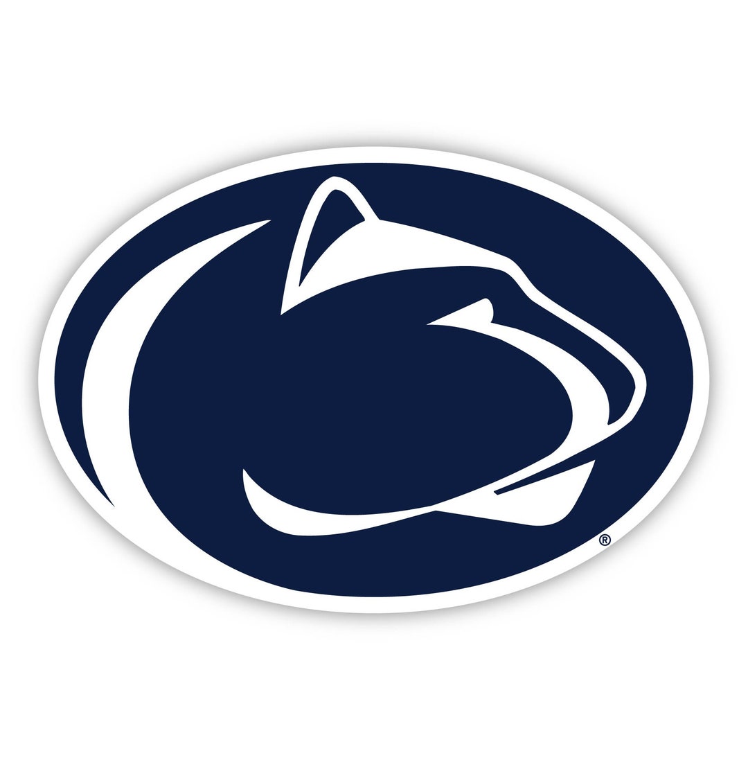 Penn State Nittany Lions Vinyl Mascot Decal Sticker Officially Licensed ...