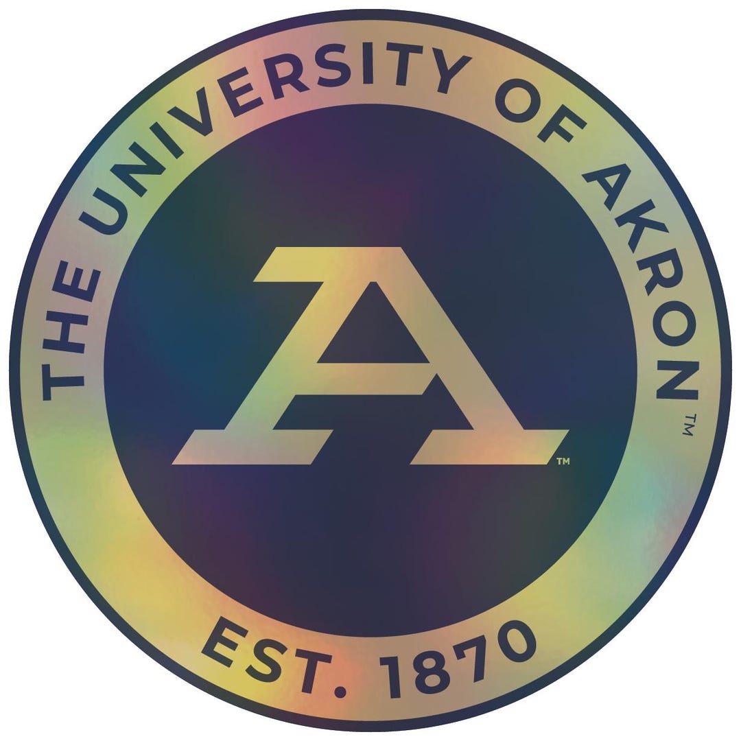 Akron Zips Holographic Vinyl Decal Sticker Officially Licensed - Etsy