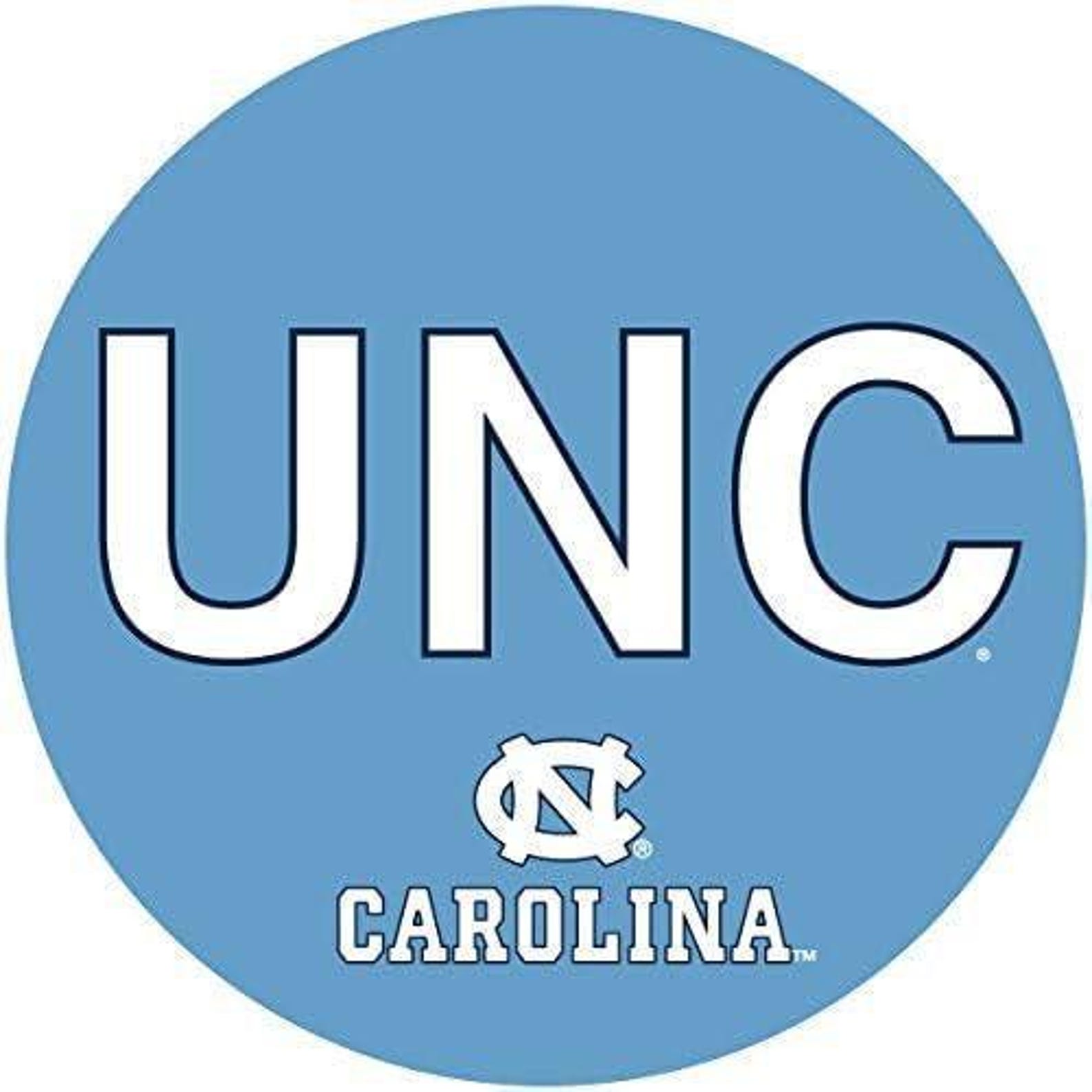 UNC Tar Heels 4 Inch Round Magnet Officially Licensed - Etsy