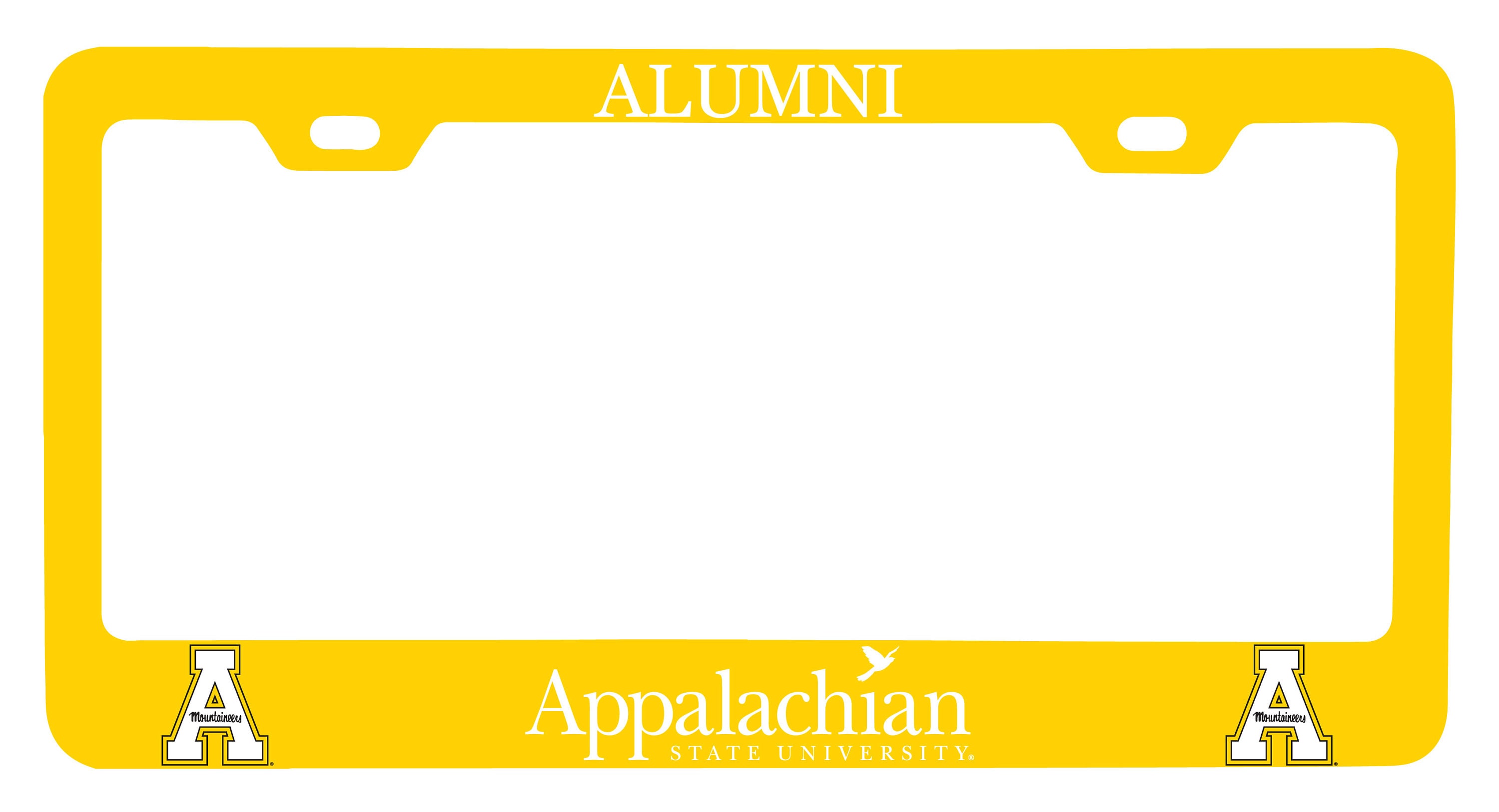 Appalachian State College Alumni Metal License Plate Frame Officially ...