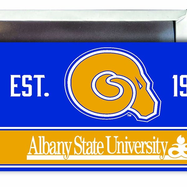 Albany State University Car Tag - Etsy