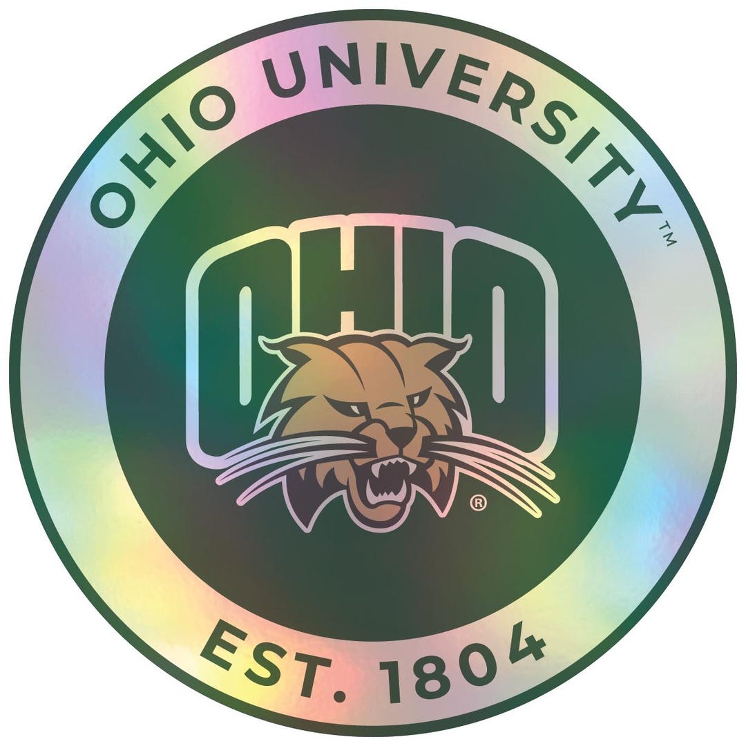 Ohio University Holographic Vinyl Decal Sticker Officially Licensed - Etsy
