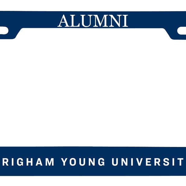 College Alumni License Plate Frame - Etsy