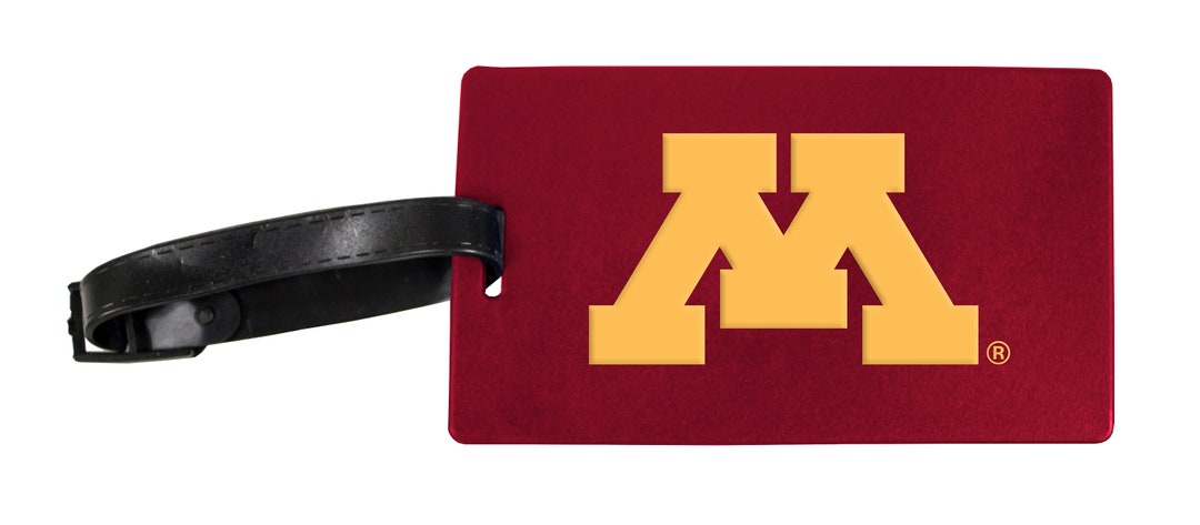 Minnesota Golden Gophers Luggage Tag 2-pack Officially Licensed - Etsy