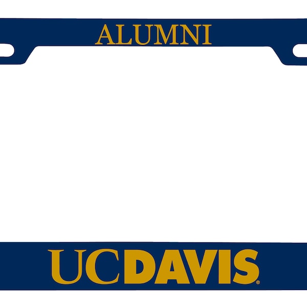 College Alumni License Plate Frame - Etsy