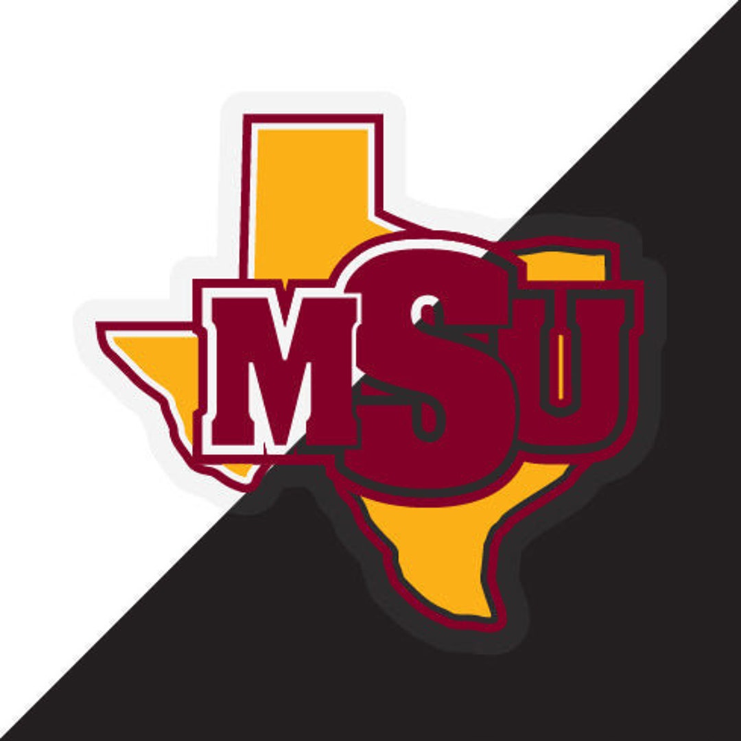 Midwestern State University Mustangs Officially Licensed Vinyl Decal ...