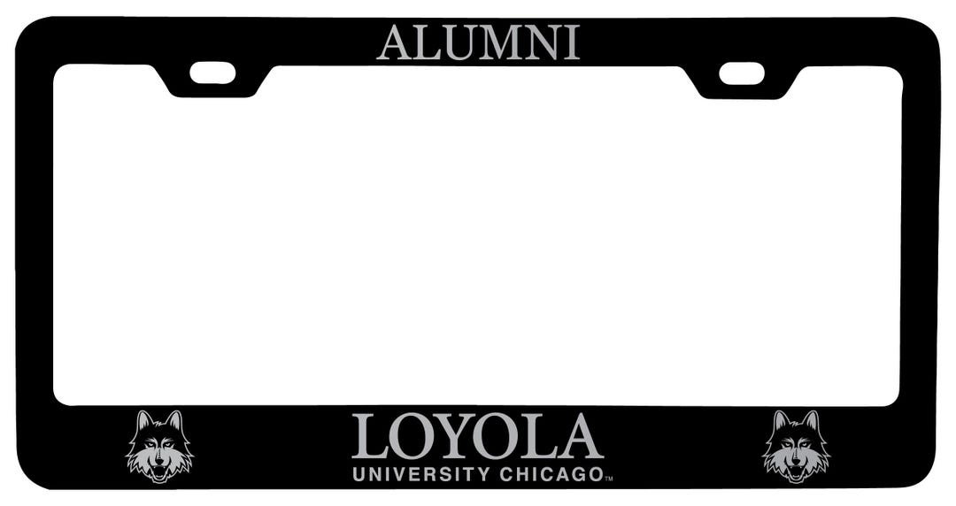 Loyola University Ramblers Alumni Engraved Metal License Plate Frame ...