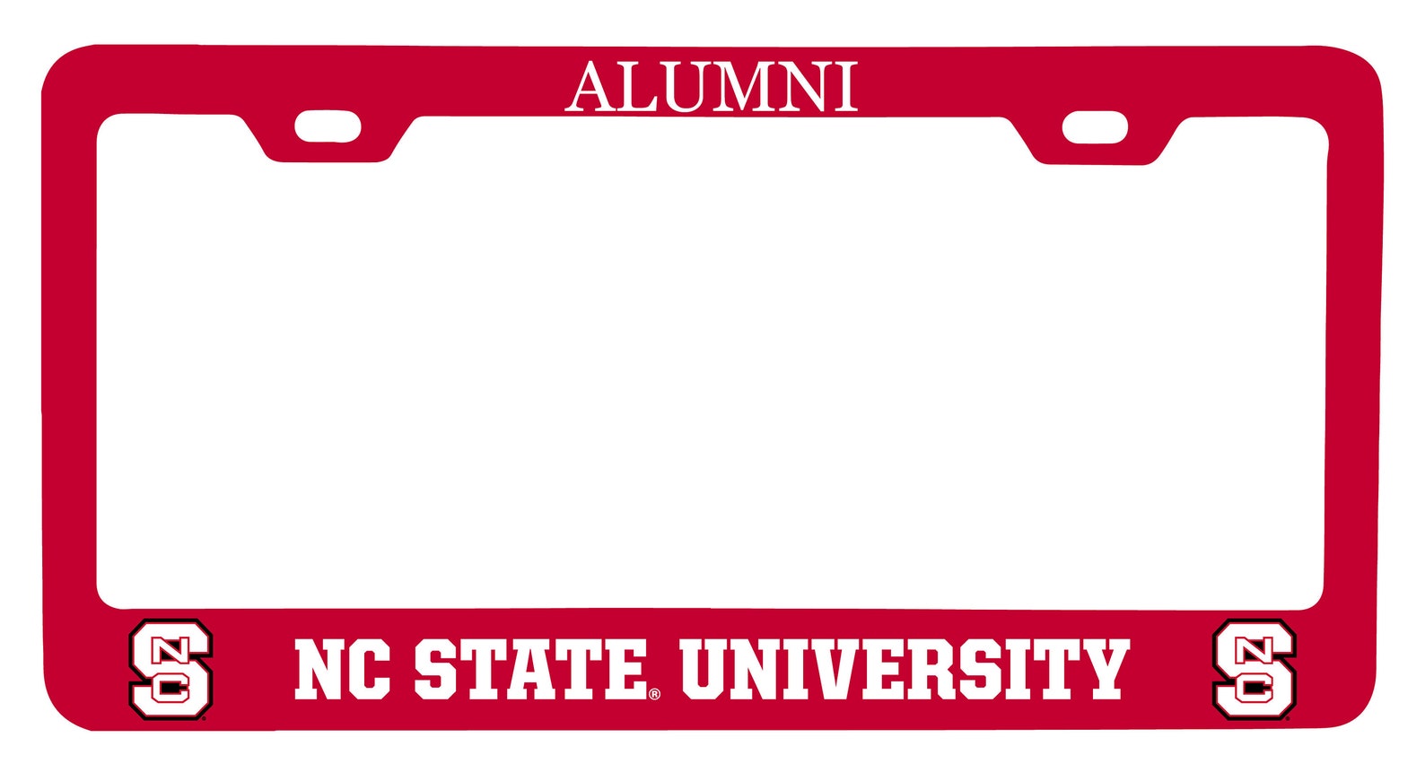 NC State Wolfpack College Alumni Metal License Plate Frame - Etsy