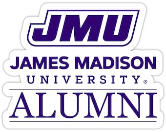 James Madison Dukes 4 Premium Vinyl Decal Licensed NCAA - Etsy