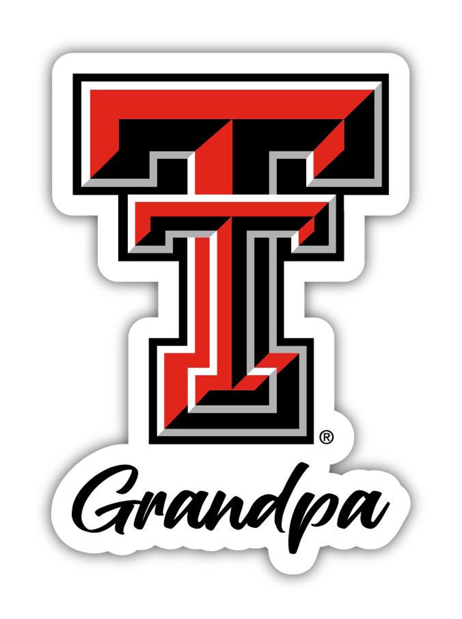 Texas Tech Red Raiders 4-inch Proud Family Decorative Magnet/sticker - Etsy