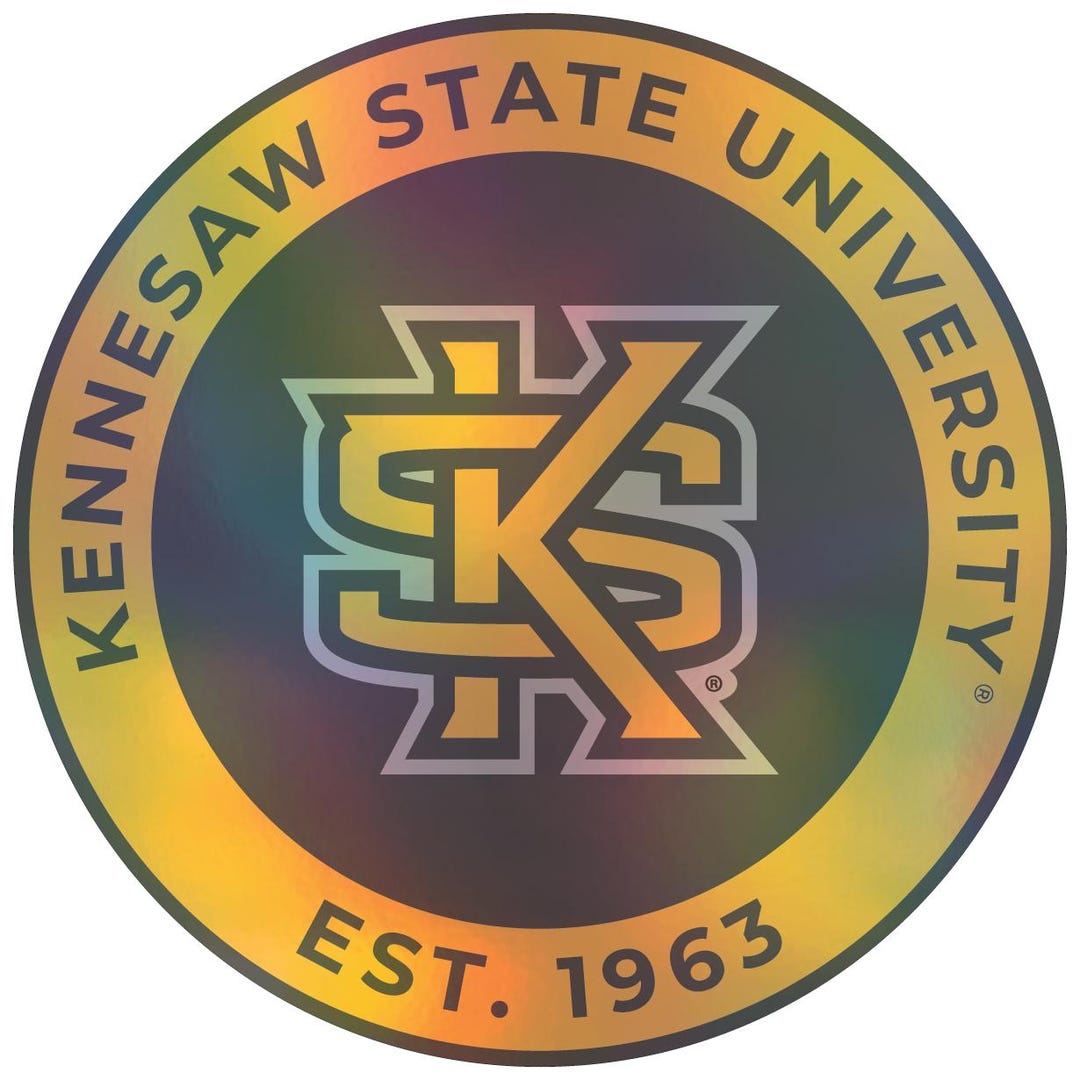 Kennesaw State University Holographic Vinyl Decal Sticker Officially ...