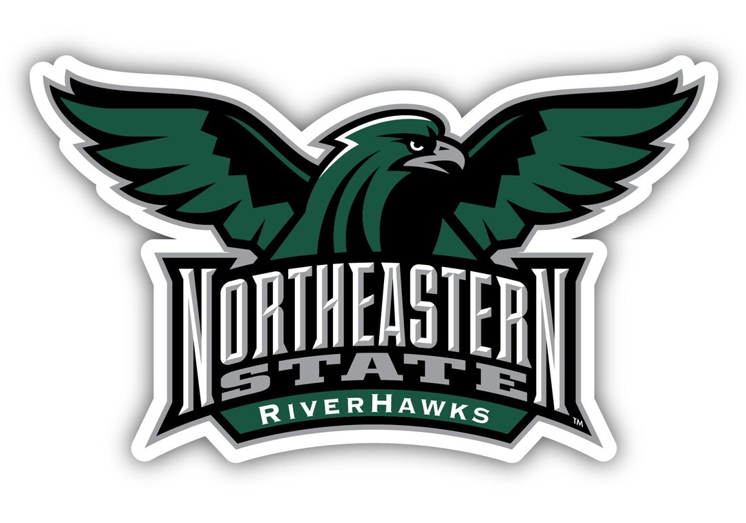 Northeastern State University Riverhawks Officially Licensed Vinyl ...