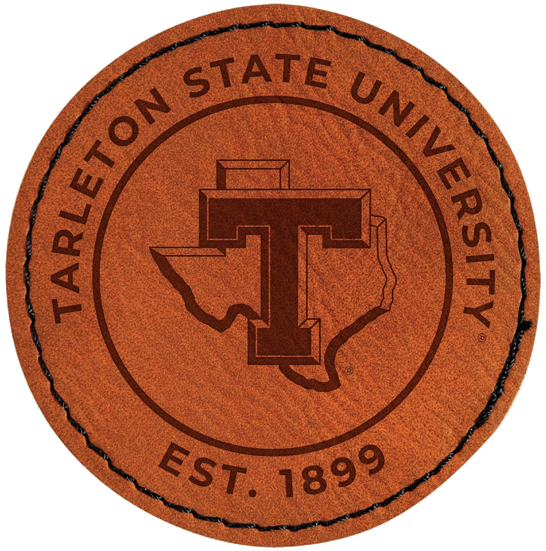 Tarleton State University Offic. Licensed Leatherette Patch - Iron-on ...
