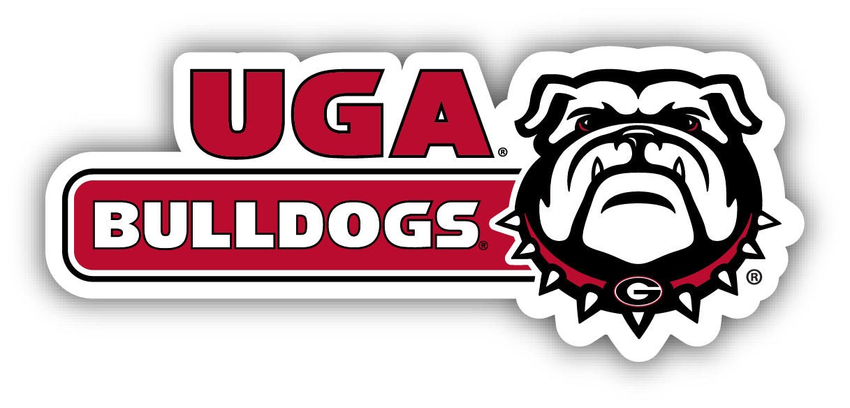 Georgia Bulldogs 4 Inch Wide Colorful Vinyl Decal Sticker - Etsy