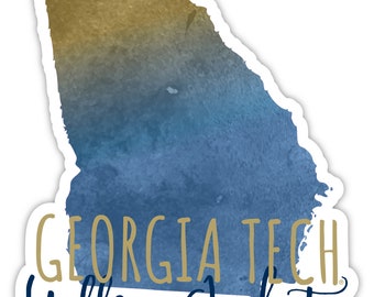 Georgia Tech Yellow Jackets 12 Premium Auto Magnet Licensed NCAA - Etsy
