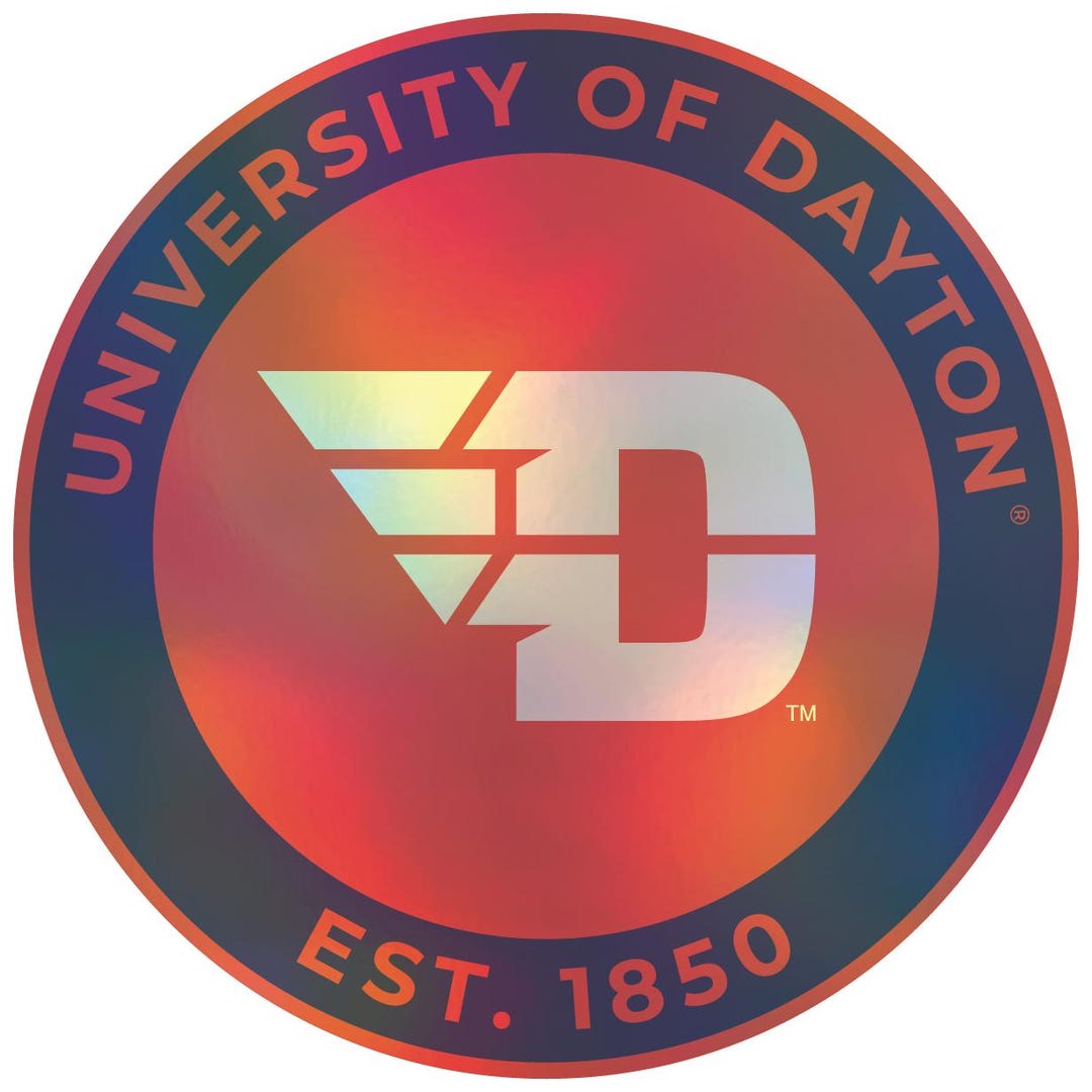 Dayton Flyers Holographic Vinyl Decal Sticker Officially Licensed - Etsy