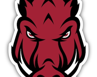 Arkansas Razorbacks 4 Premium Vinyl Decal Licensed NCAA - Etsy