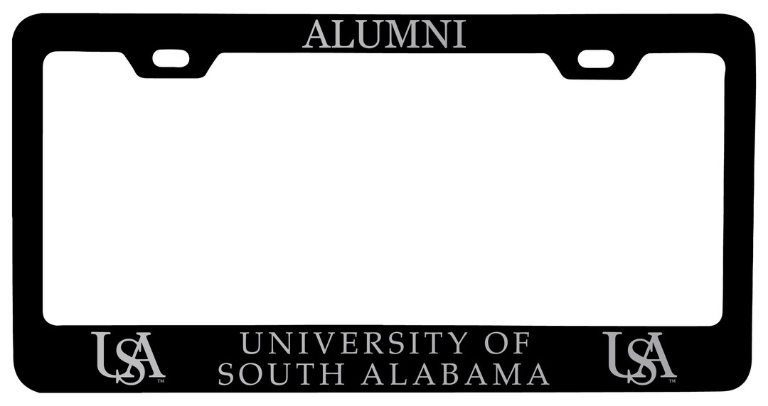 University of South Alabama Alumni Engraved Metal License Plate Frame ...