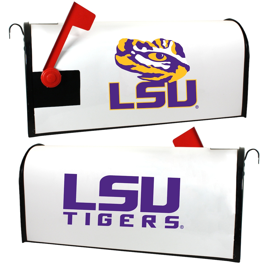 LSU Tigers Magnetic Mailbox Cover - Etsy