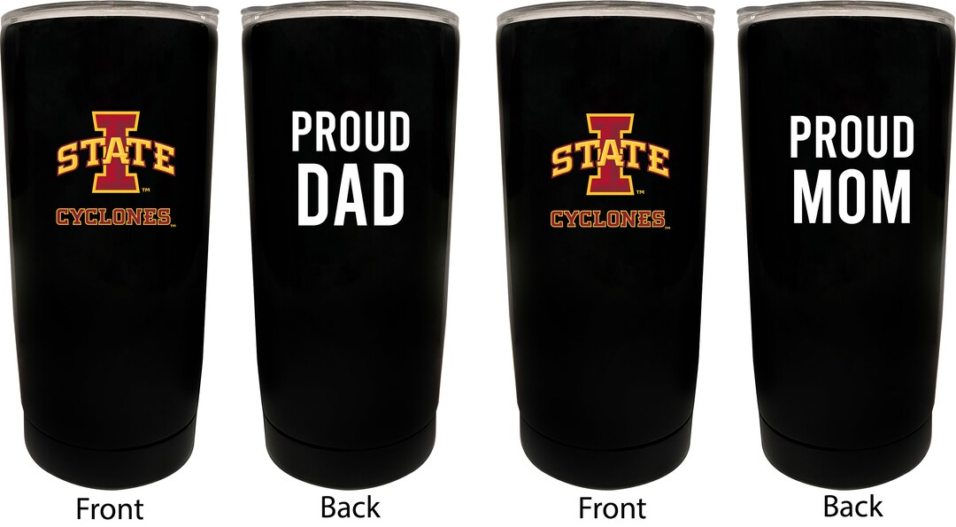 Iowa State Cyclones Proud Parents 16 Oz Insulated Stainless Steel ...