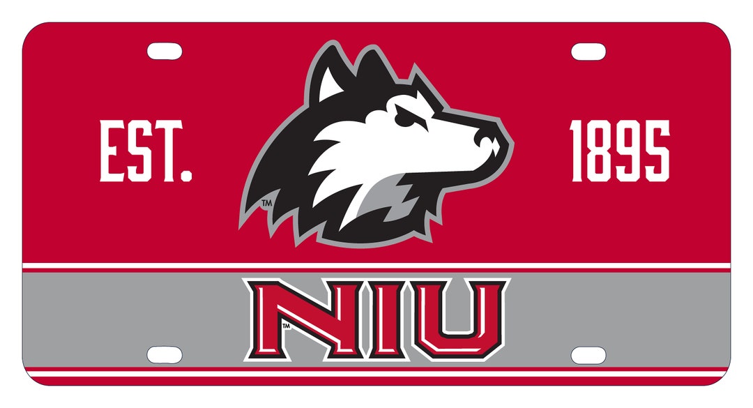 Northern Illinois Huskies License Plate - Multiple Sizes Available - Etsy