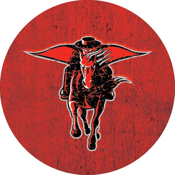 Texas Tech Red Raiders NCAA Collegiate 4 Inch Round Decal - Etsy