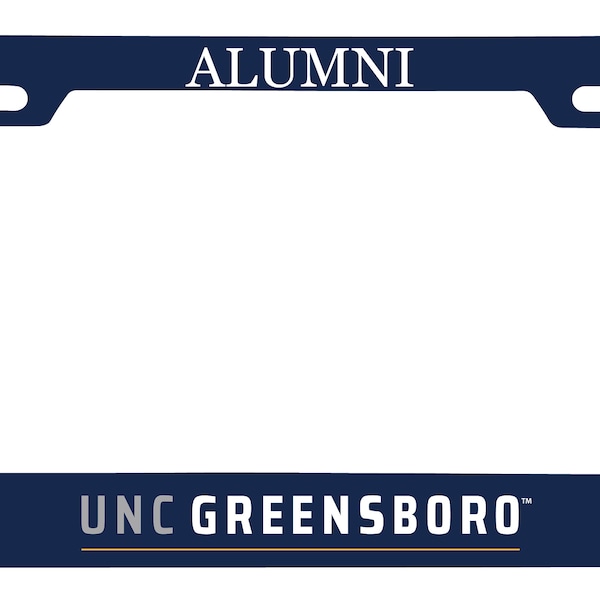 College Alumni License Plate Frame - Etsy