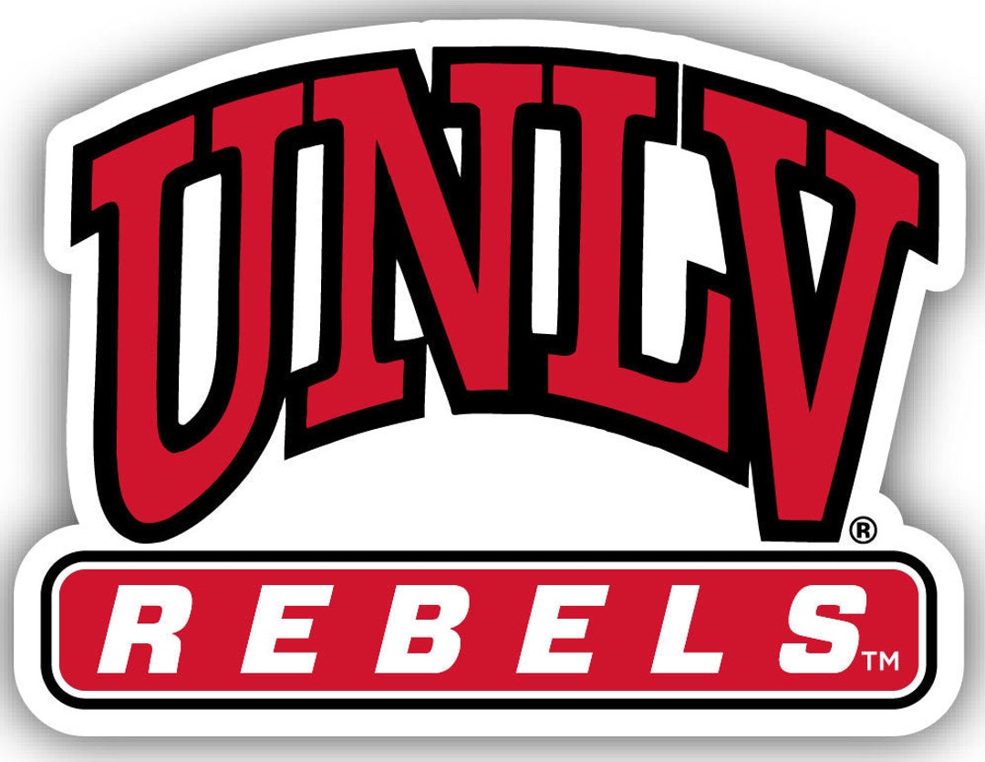 UNLV Rebels 4 Inch Wide Colorful Vinyl Decal Sticker - Etsy