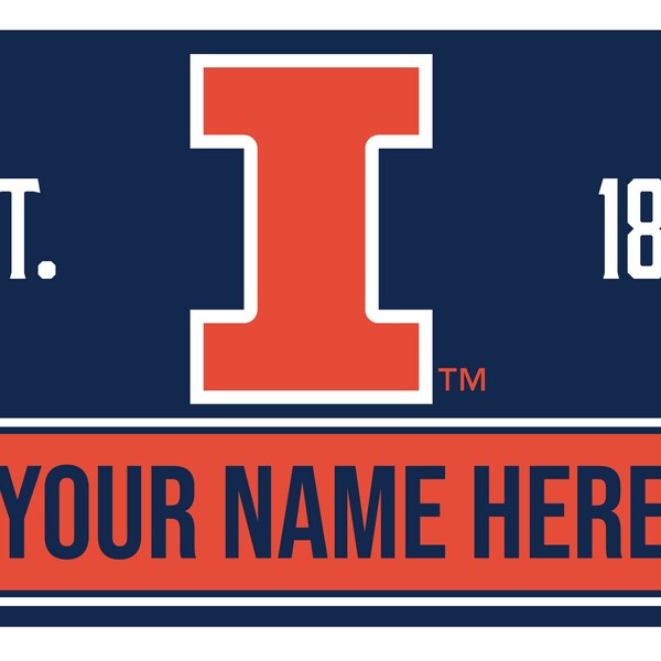University of Illinois Flag - Etsy