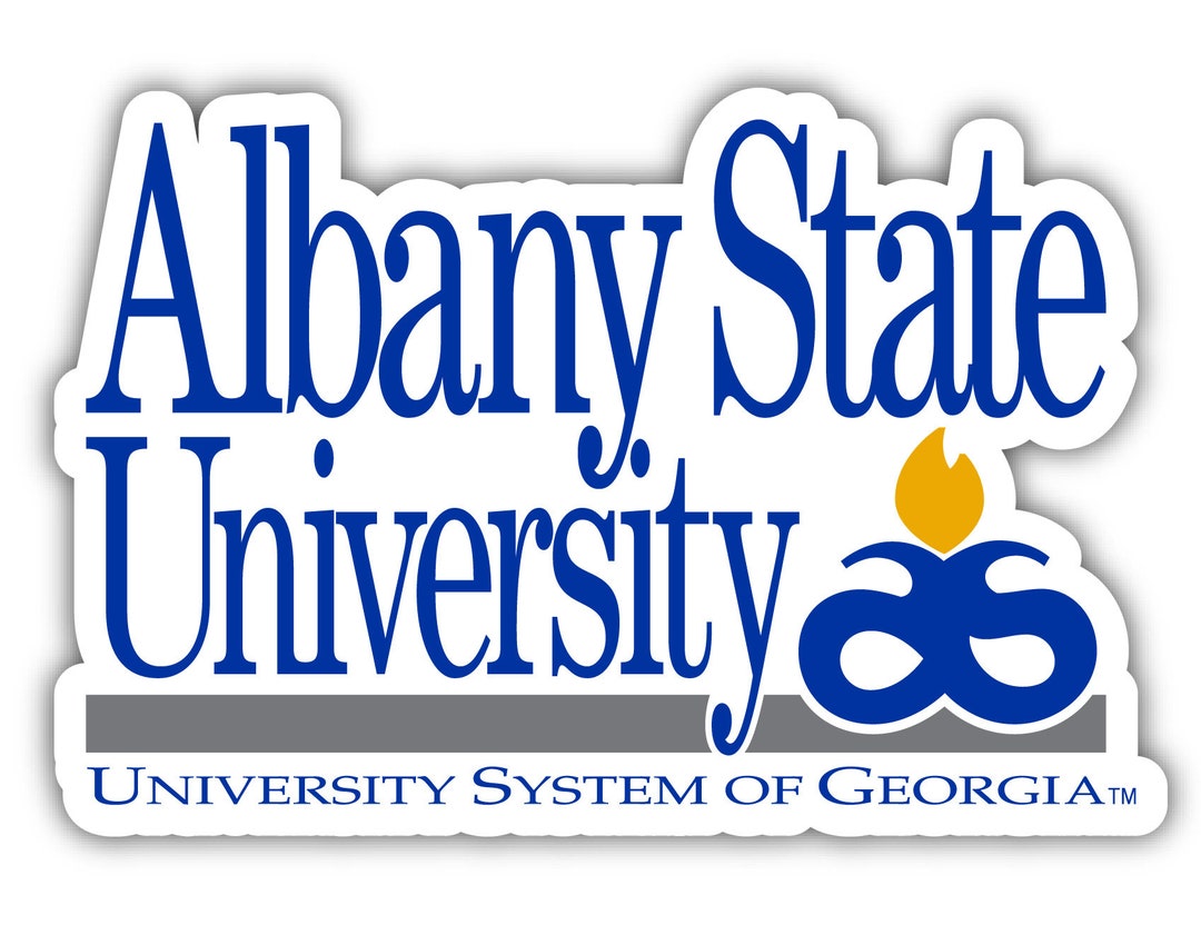 Albany State University Officially Licensed Vinyl Sticker - Multiple ...