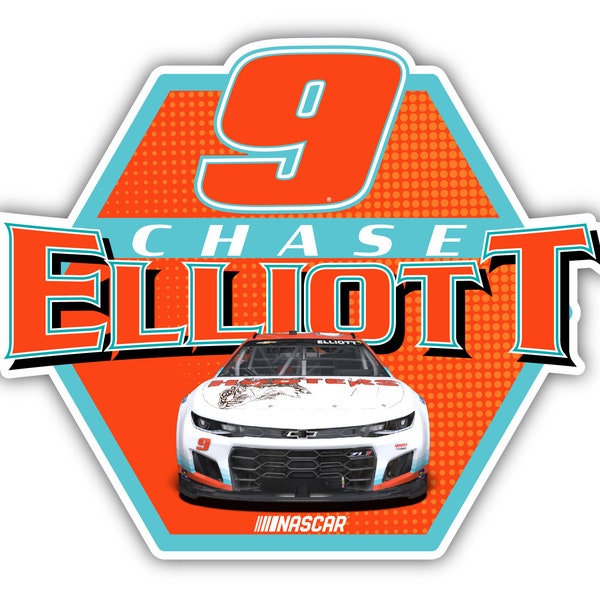 Chase Elliott Decals - Etsy