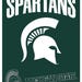 Pink Michigan State Digital Prints - Stripes and Pennant - SET OF 3 - Etsy