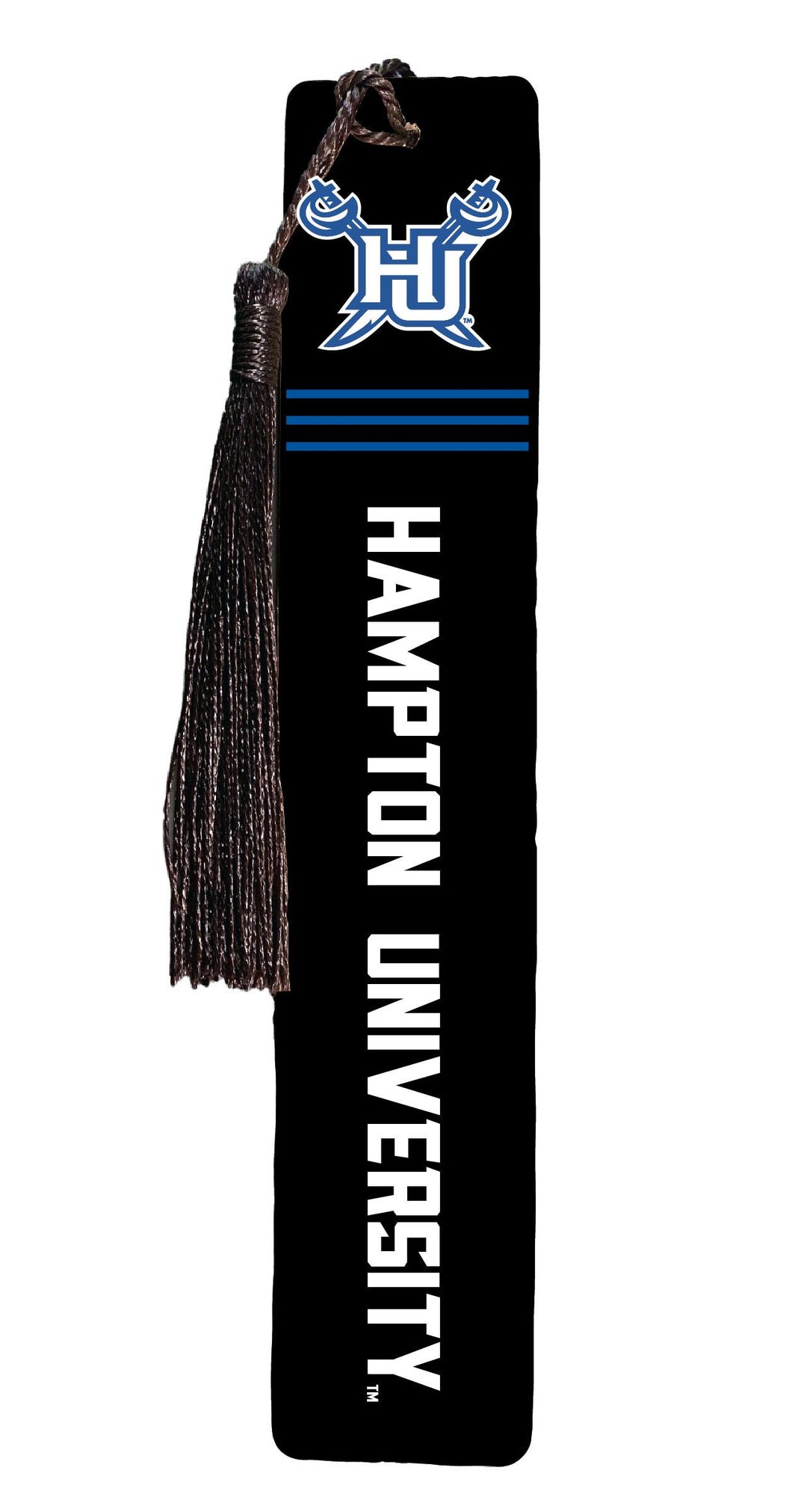 Hampton University Wooden Bookmark With Tassel Officially Licensed ...