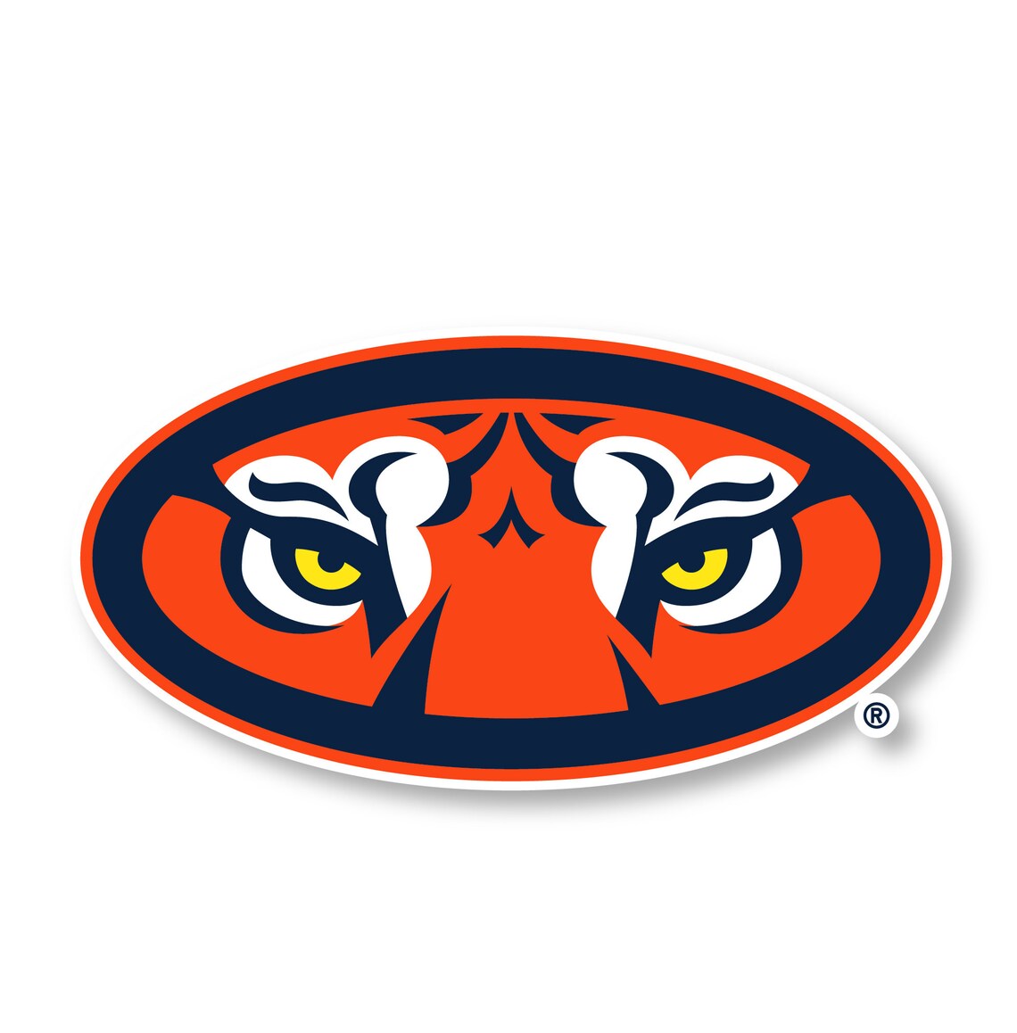 Auburn Tigers Vinyl Mascot Decal Sticker Officially Licensed - Etsy