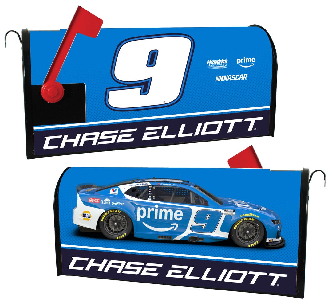 Nascar #9 Chase Elliott Magnetic Mailbox Cover - Etsy