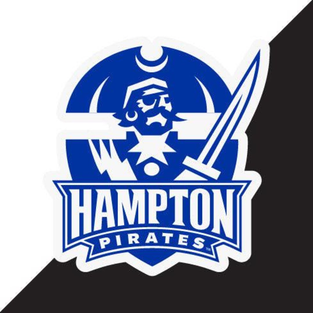 Hampton University Officially Licensed Vinyl Sticker With Choice of ...