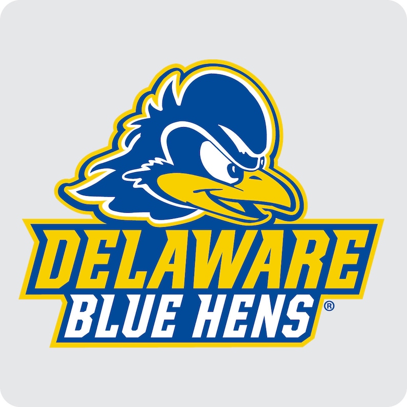 Delaware Blue Hens Drink Coaster - Etsy