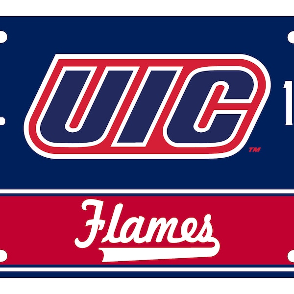 University of Illinois License Plate Frame - Etsy