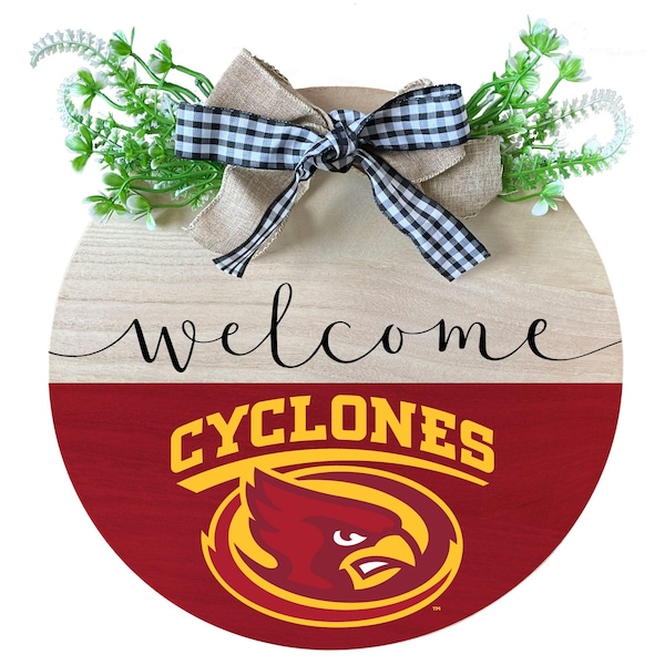 Iowa State Welcome Sign - Etsy