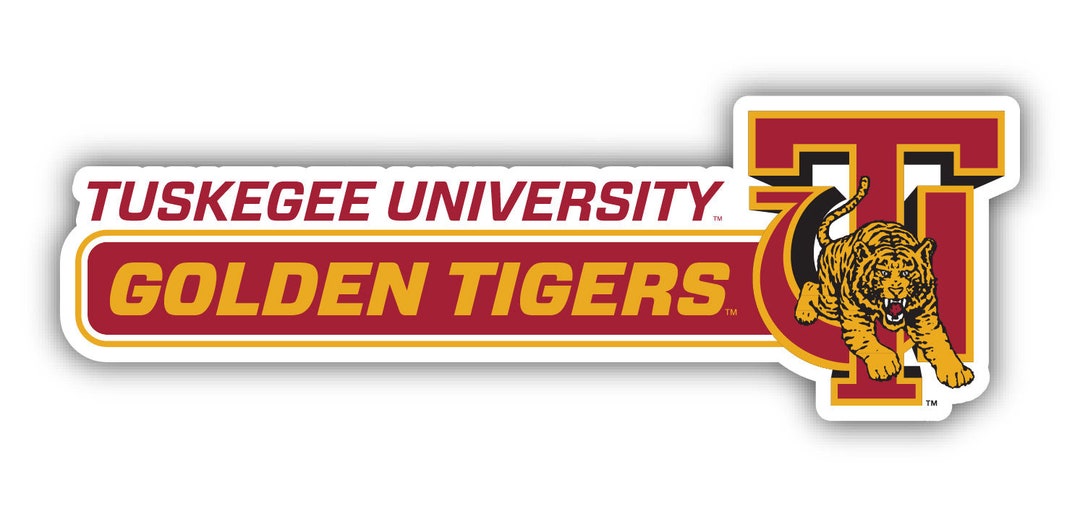 Tuskegee University 4 Inch Wide Colorful Vinyl Decal Sticker - Etsy